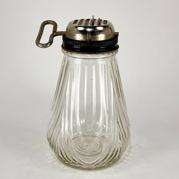 Kitchen | Vintage Turn Key Metal Nut Chopper Grinder Embossed Glass ...